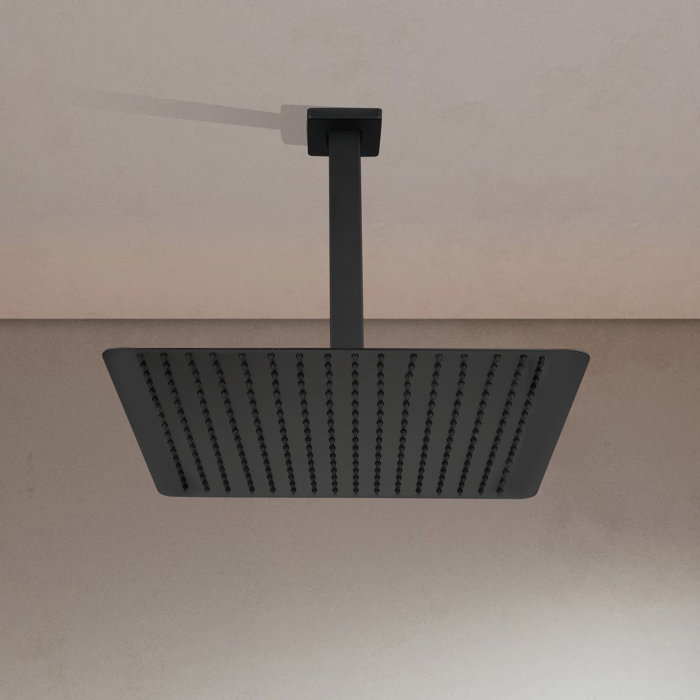 Smartlet Rain Fixed Shower Head 2 5 Gpm Gpm With Self Cleaning Wayfair